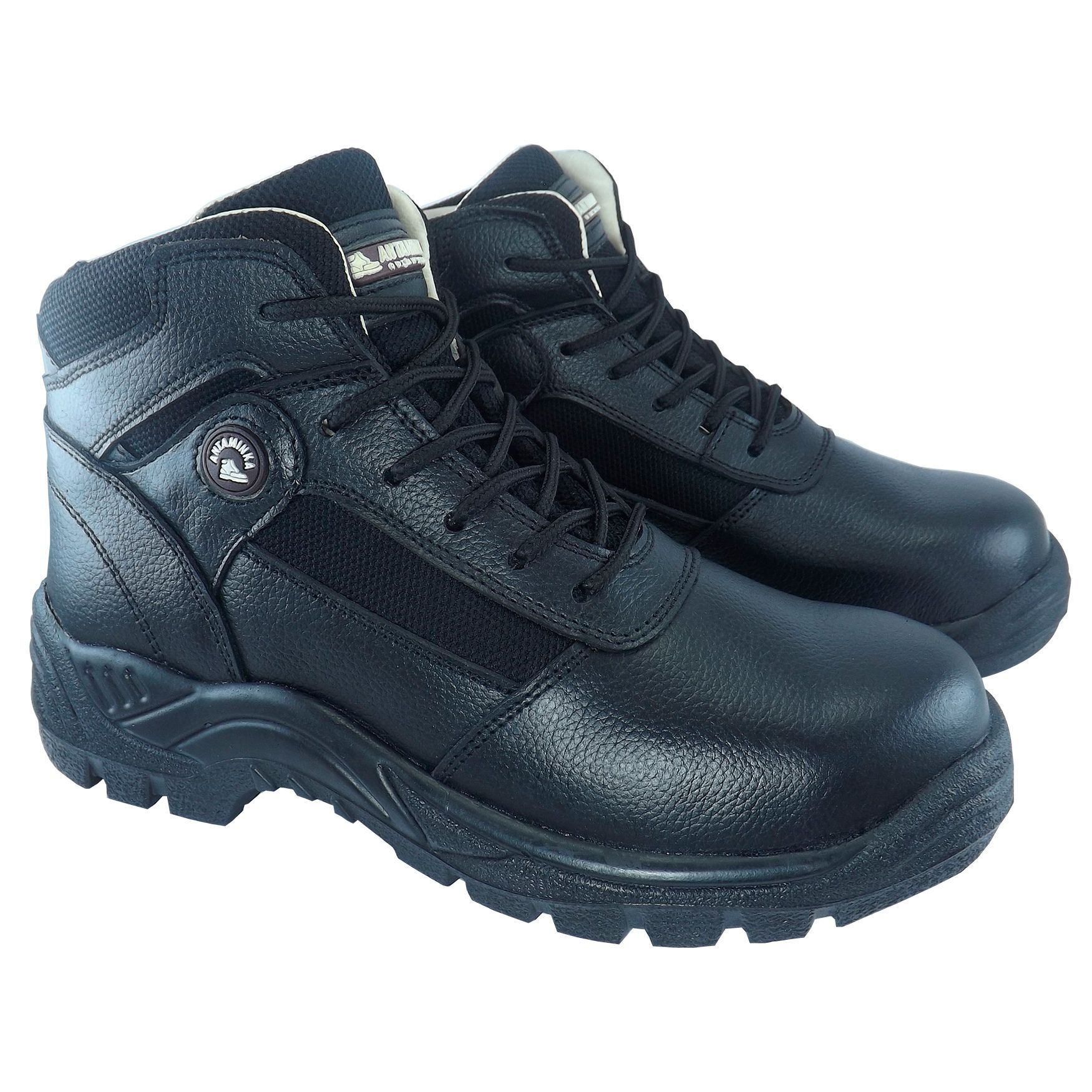 Zapato de Seguridad Punta de Acero - Media Caña - Cuero Vacuno