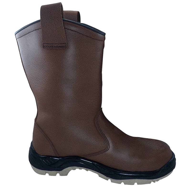 Bota Campera Dieléctrica - Caña Alta - Cuero Vacuno